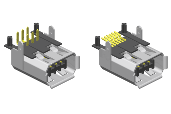E-tec Interconnect: USB & IEEE 1394 Connectors